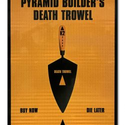 K2 FUUK DEATH TOOLS Reflective Site Signs – L-13 Light Industrial Workshop