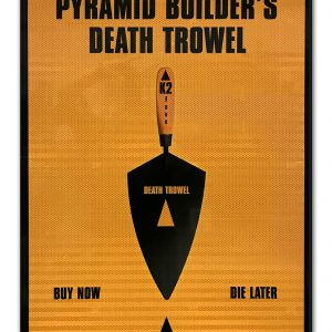 K2 FUUK DEATH TOOLS Reflective Site Signs – L-13 Light Industrial Workshop