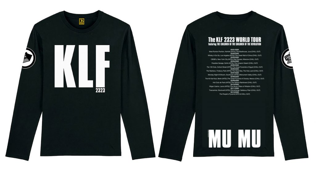 The KLF 2323 World Tour Official Merch KLF 2323 Long Sleeve T-Shirt – L ...