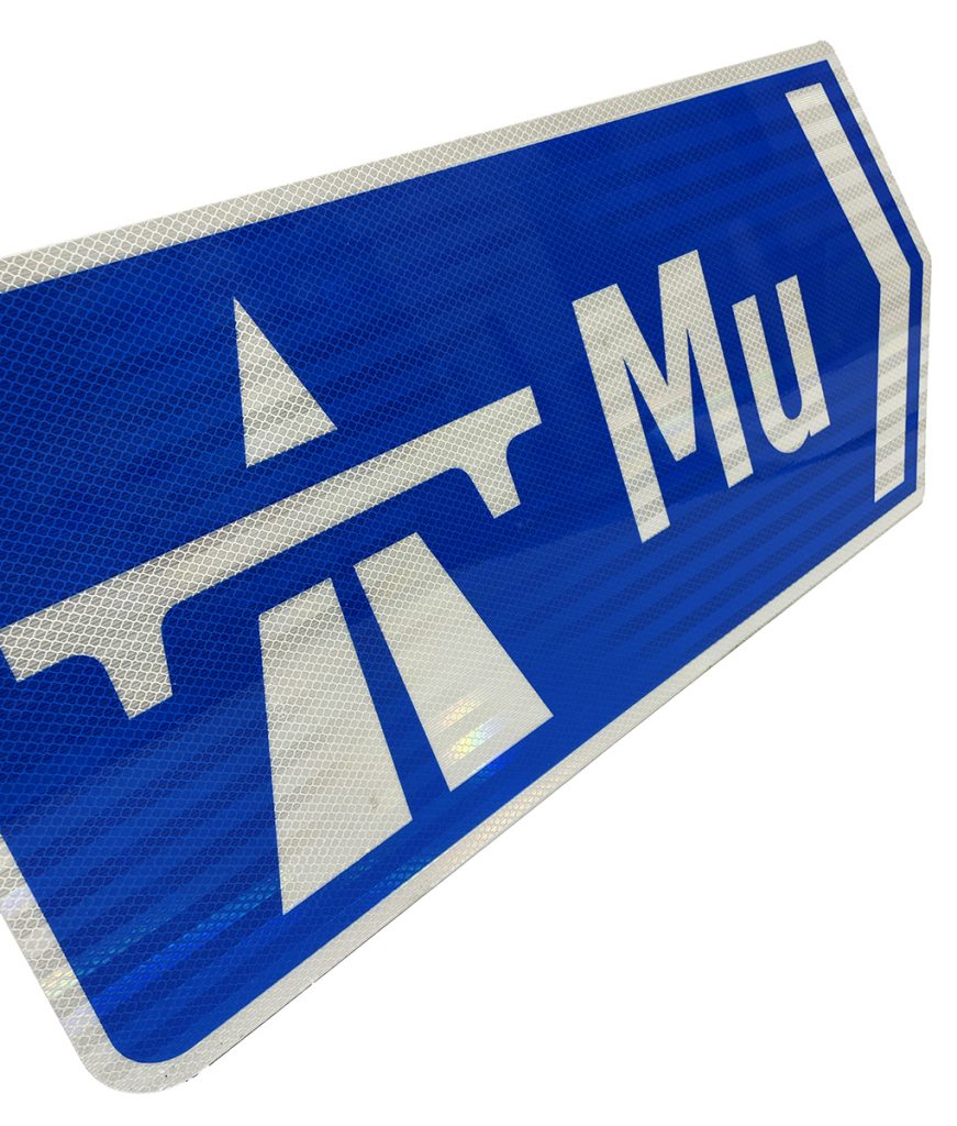 K2 PLANT HIRE Ltd: Mu Mu Directional Reflective Road Signs (Pair) – L ...