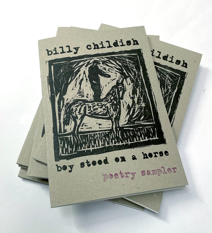 Billy Childish boy stood on a horse Poetry Sampler – L-13 Light ...